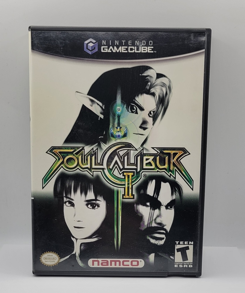 Nintendo GameCube Soul Calibur II With Manual | Avenue Shop Swap & Sell