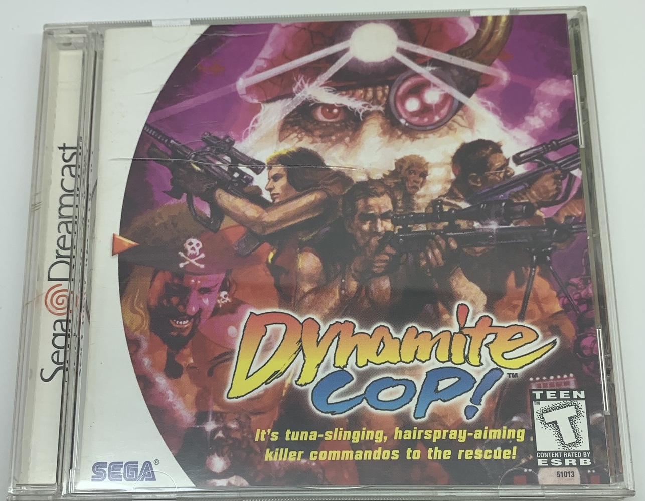 *TESTED* Sega Dreamcast Dynamite Cop! Game COMPLETE CIB | Avenue Shop ...