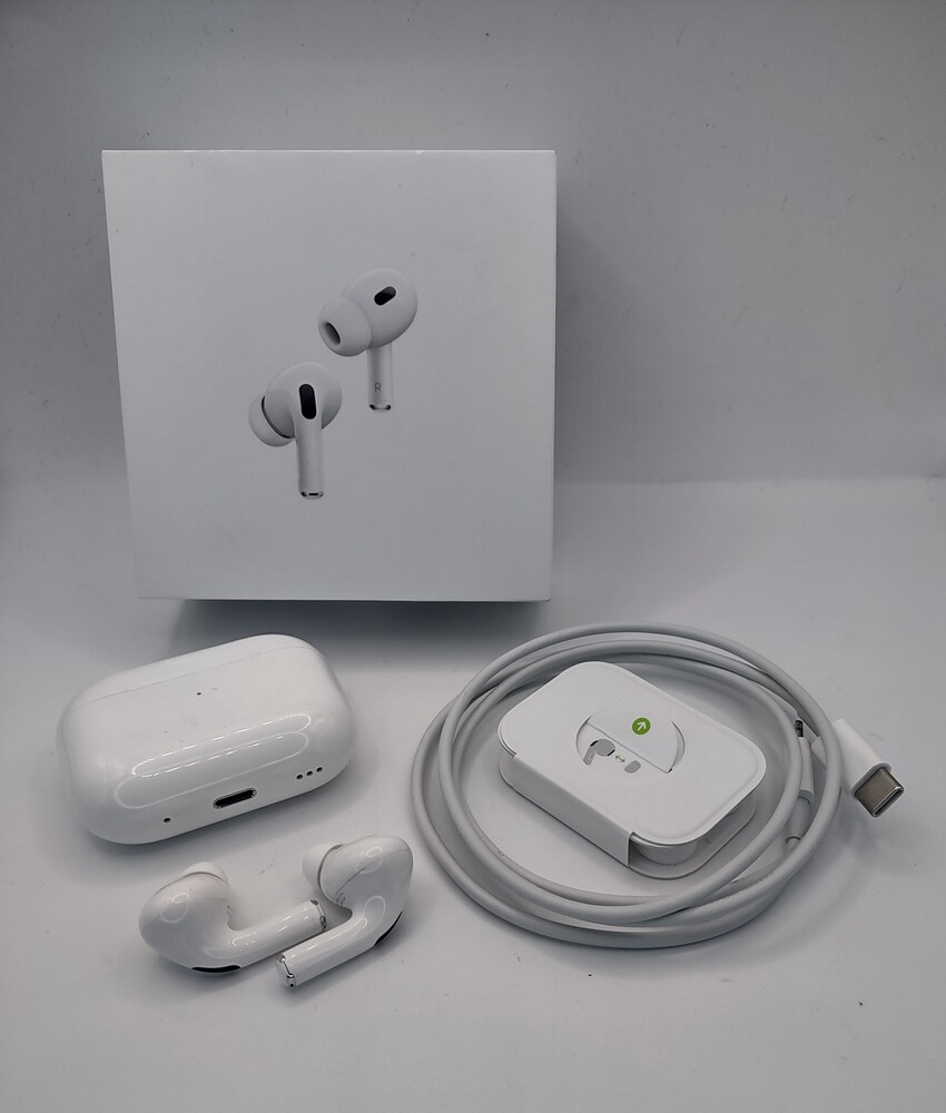 Apple AirPods Pro 2nd Gen in Box With Charger and Nubs | Avenue Shop ...