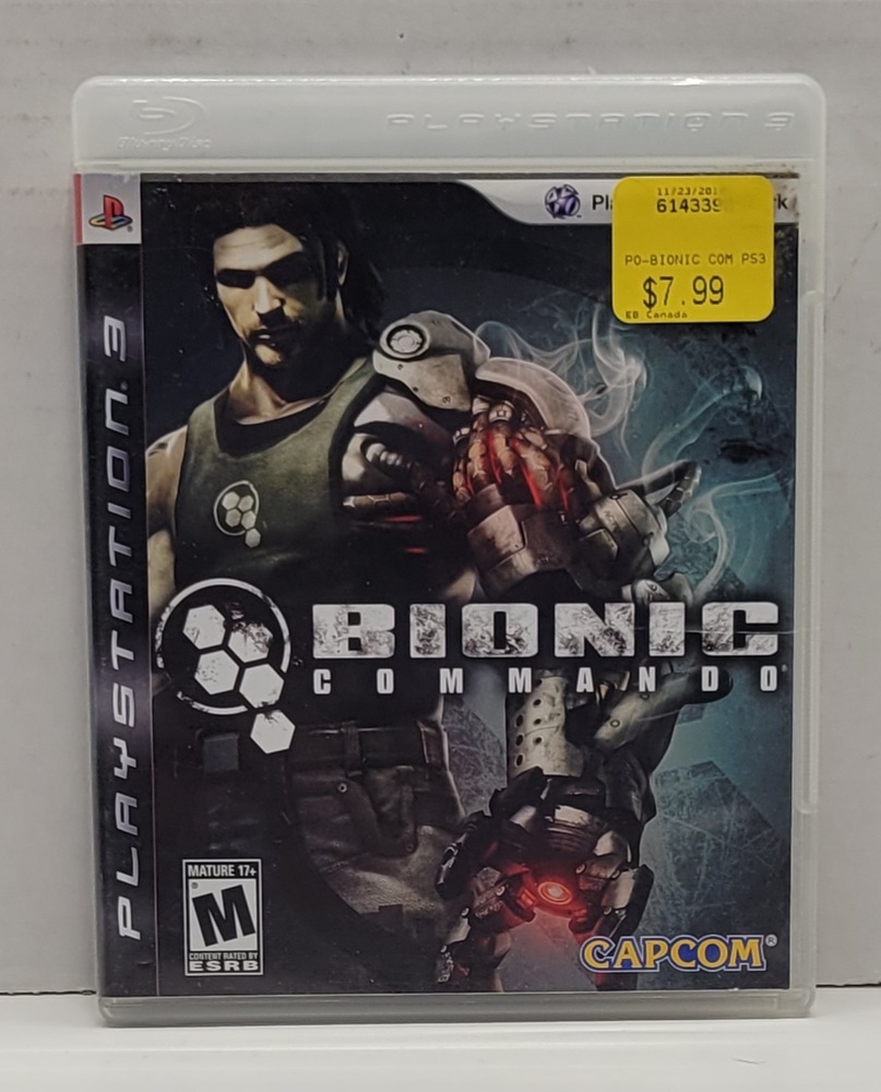 Bionic Commando PS3 (2009) Complete CAPCOM Playstation 3 | Avenue Shop Swap & Sell