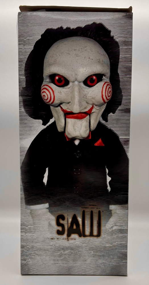 Mezcotoyz Mega Scale Doll Billy Jigsaw With Sound NEW RARE | Avenue ...