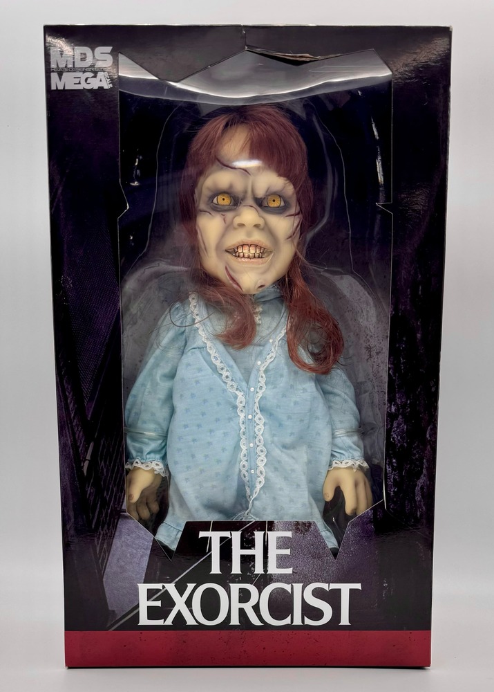 Mezco The Exorcist 15" Talking Regan Doll Mega Scale Points Of ...