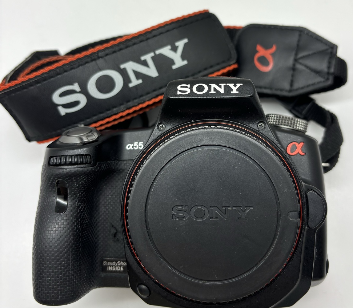 Sony Alpha SLT-A55V Digital SLR Camera 16.2MP Body ONLY, TESTED w ...