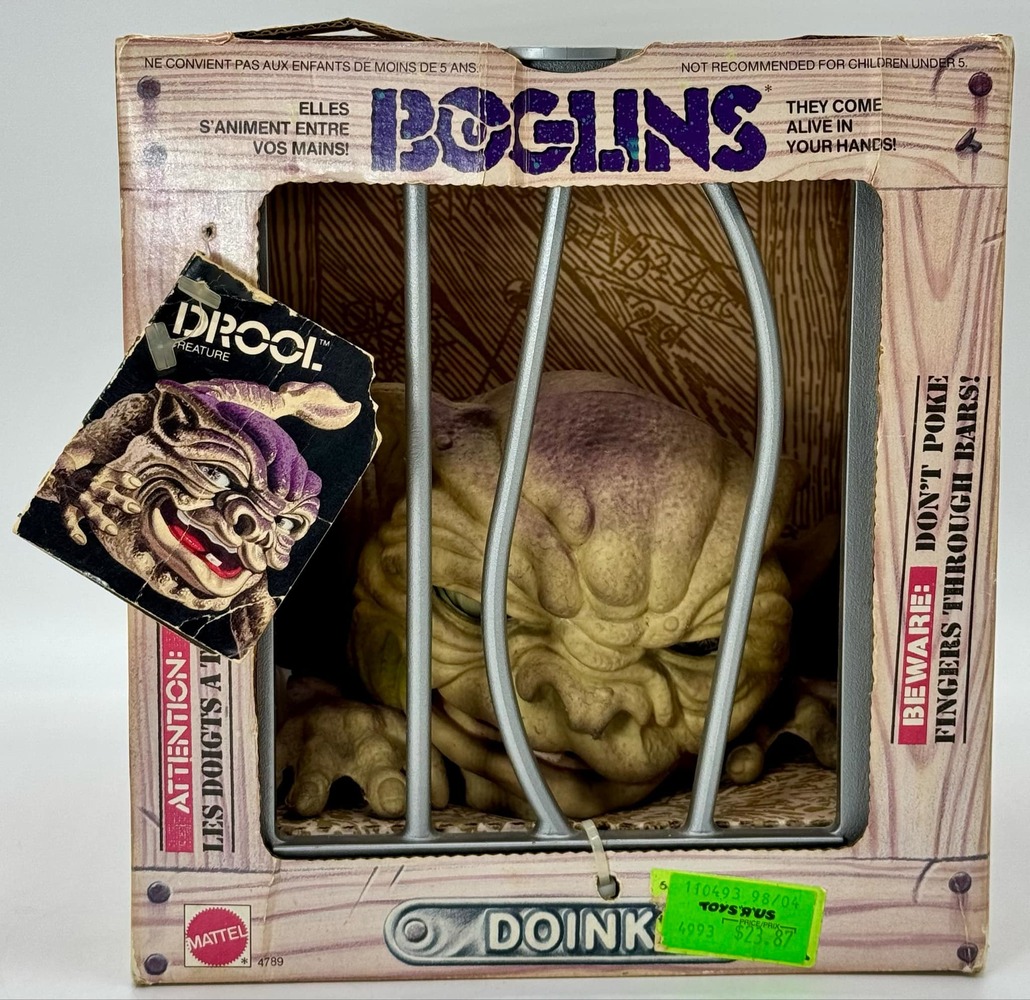 Vintage Boglins Puppet 'Doink' New In Box - Never Taken out 1987 ...