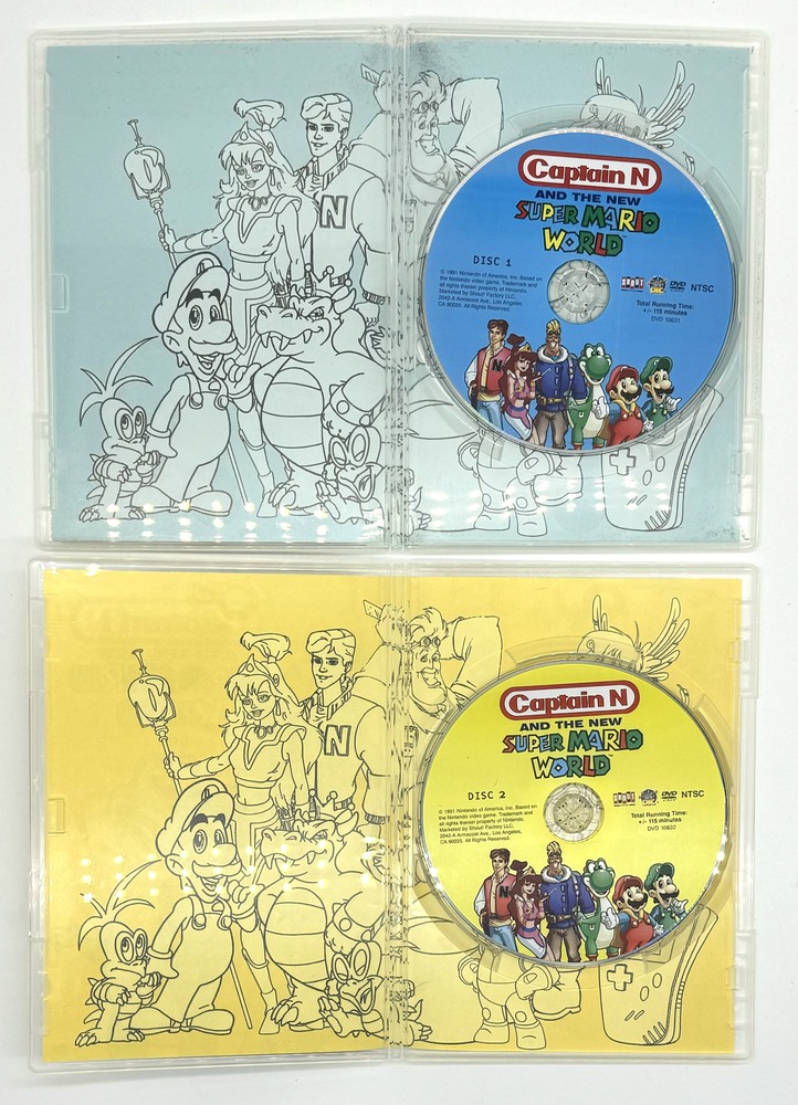 Captain N and the New Super Mario World DVD Set | Avenue Shop Swap & Sell