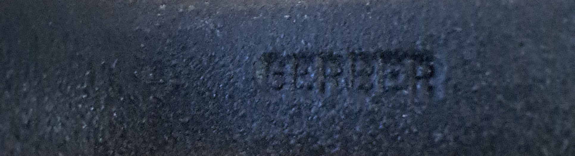 Vintage Gerber Mini Magnum 4-Inch Hunting Knife with Armorhide Handle ...