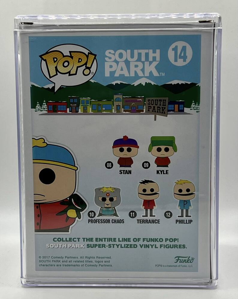 Funko Pop! South Park Cartman With Clyde #14 w/ Pop Stacks Case ...