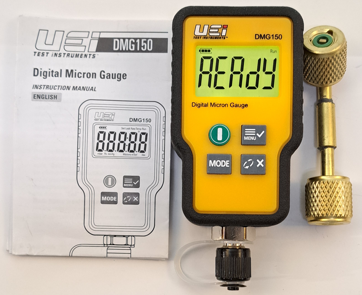 UEi Test Equipment DMG150 Professional HVAC Digital Micron Gauge ...
