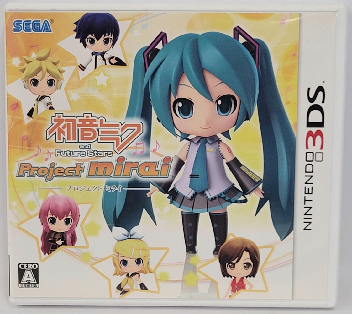 Hatsune Miku And Future Stars: Project Mirai Game for JAPAN Nintendo ...