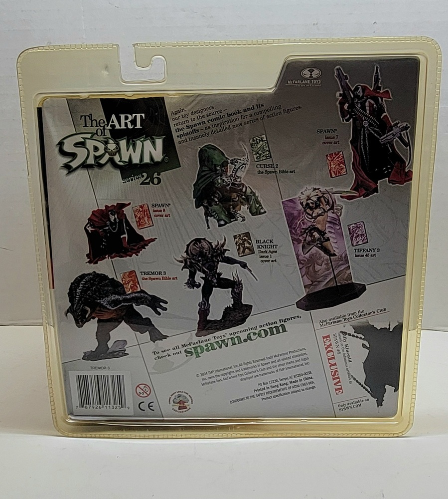 McFarlane Toys The Art of Spawn Series 26 Tremor 3 the Spawn Bible Art ...