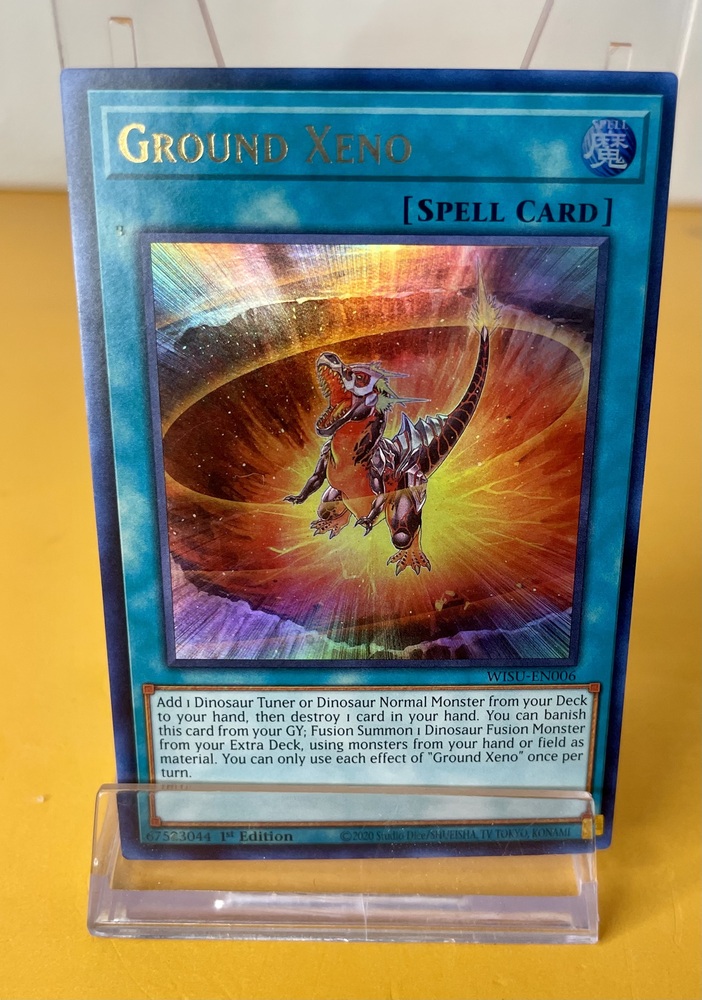 YuGiOh Card WISU-EN006 Ground Xeno Ultra Rare 1st Edition | Avenue Shop ...