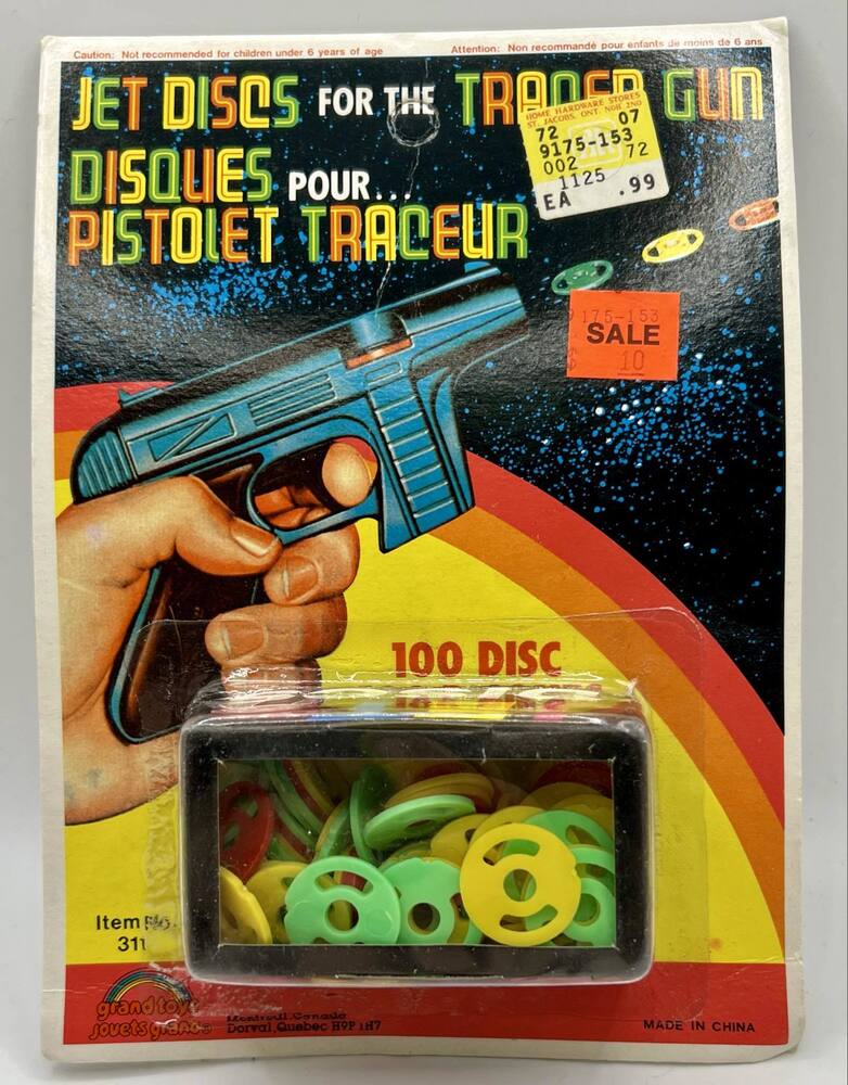Jet Discs For The Tracer Gun & Scope NEW 100 Discs Grand Toys | Avenue ...