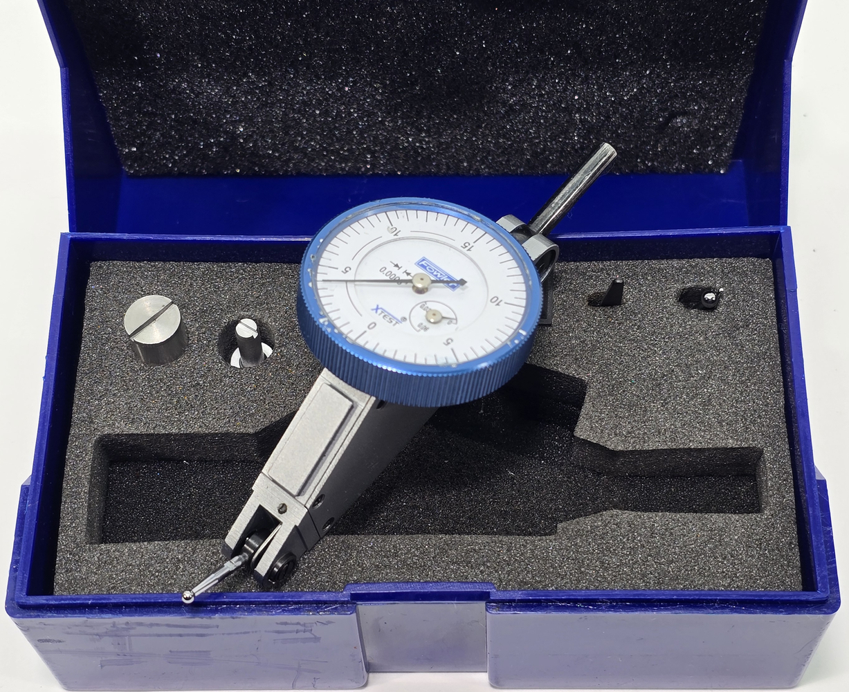 Fowler X-TEST Inclined Test Indicator 1-1/2" Dial 0.060" Range 52-562 ...