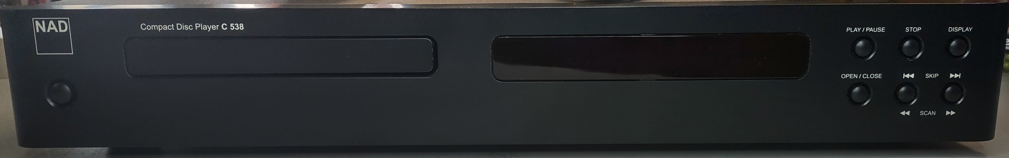 NAD C 538 : Single-Disc CD Player with Power Cords and Remote | Avenue ...