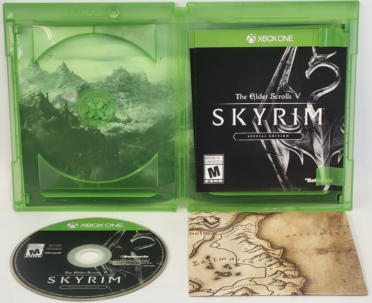 Skyrim The Elder Scrolls V Special Edition Game for Xbox One Console ...