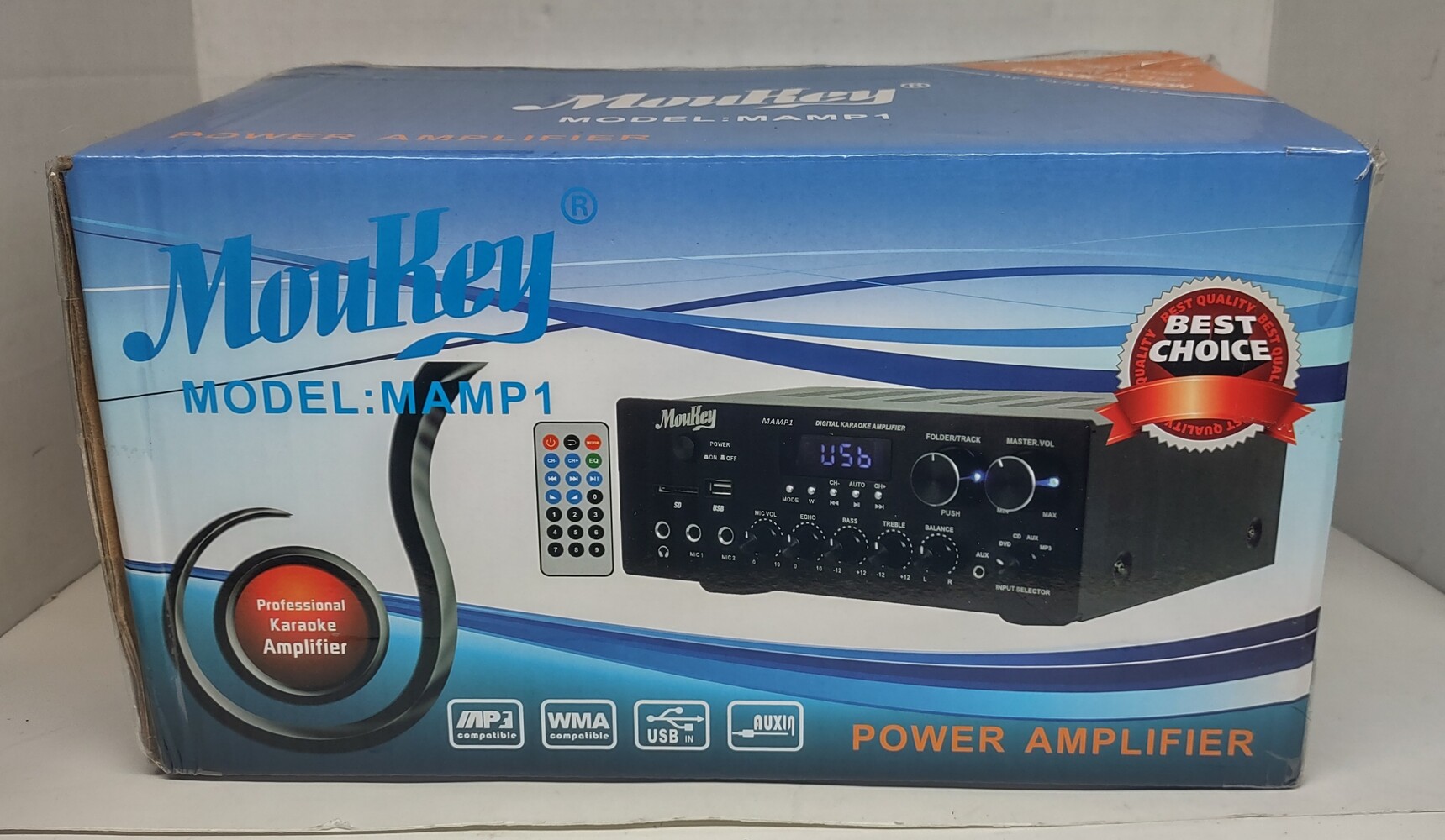 Moukey MAMP1 220W 2.0 Channel Audio Amplifier | Avenue Shop Swap & Sell