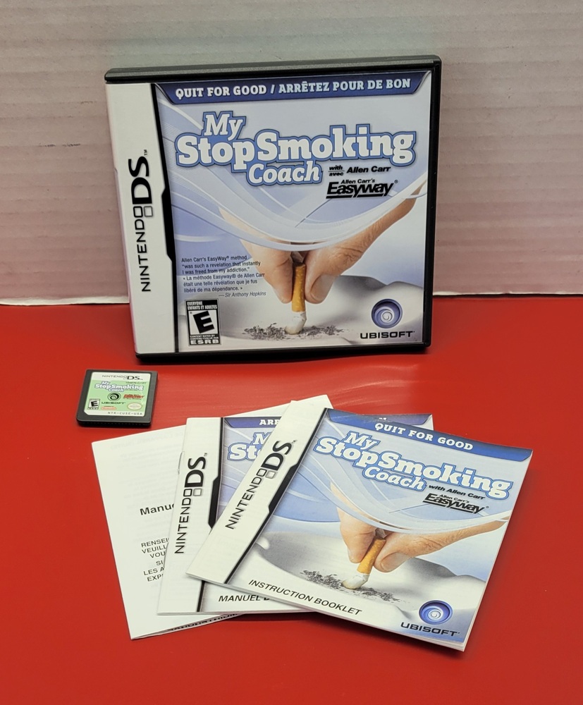 Nintendo DS My Stop Smoking Coach with Allen Carr - Complete | Avenue ...