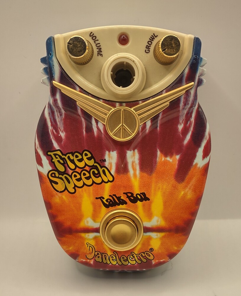 Danelectro Free Speech Talk Box with Microphone and Tube - Tested ...
