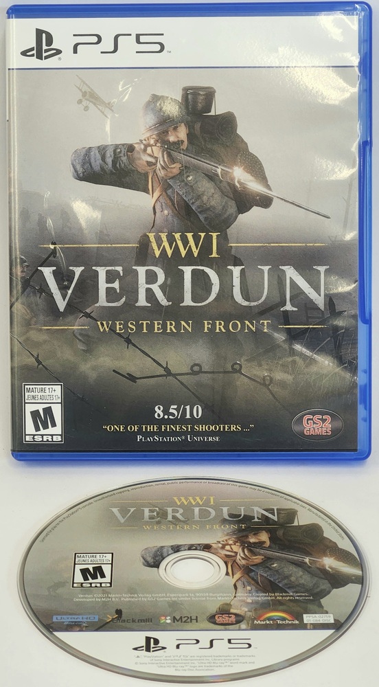 WW1 Verdun Western Front for Sony PS5 Playstation 5 Console | Avenue ...