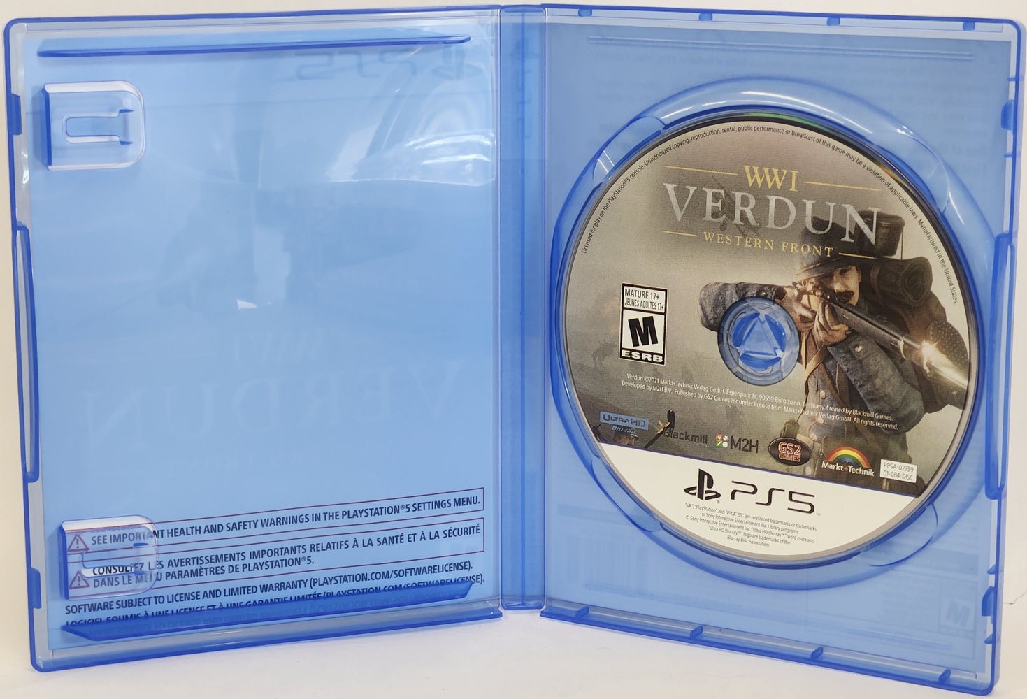 WW1 Verdun Western Front for Sony PS5 Playstation 5 Console | Avenue ...