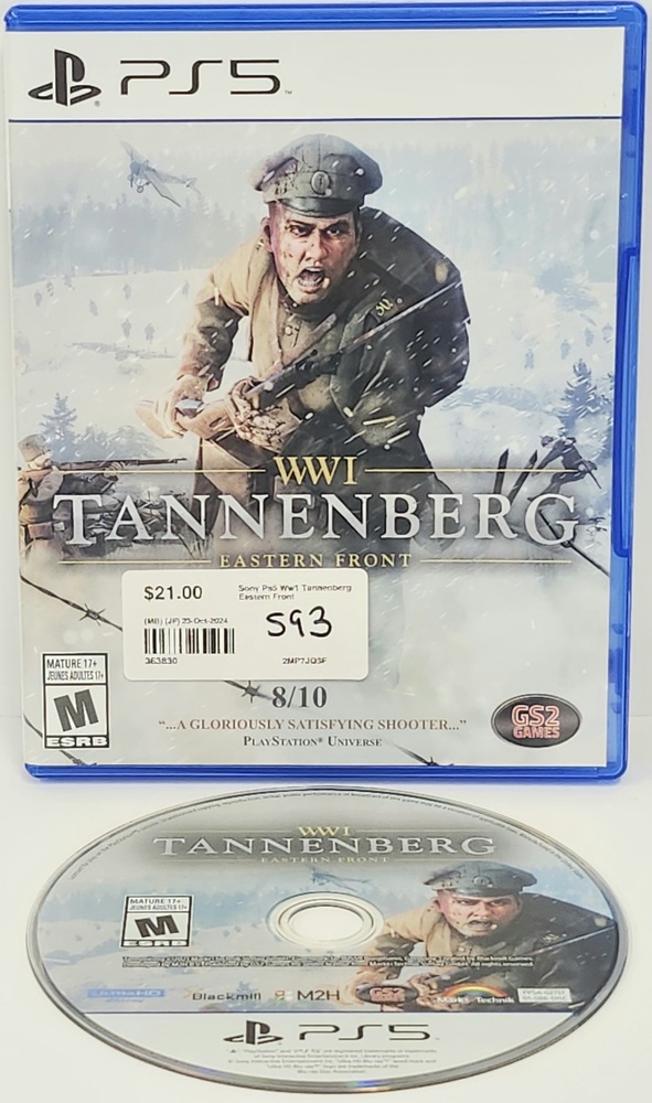WW1 Tannenburg Eastern Front for PS5 Playstation 5 Console | Avenue ...