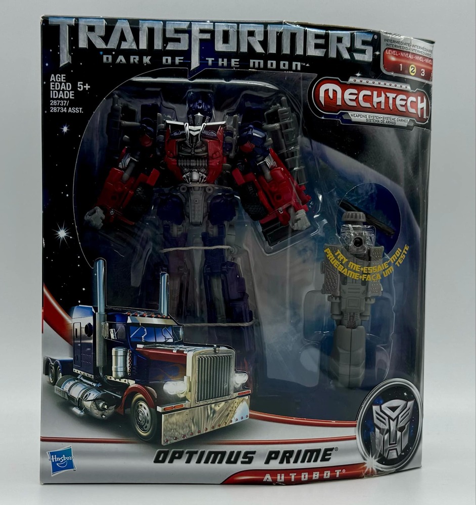 Hasbro Mechtech Transformer Dark Of The Moon Optimus Prime Voyager ...