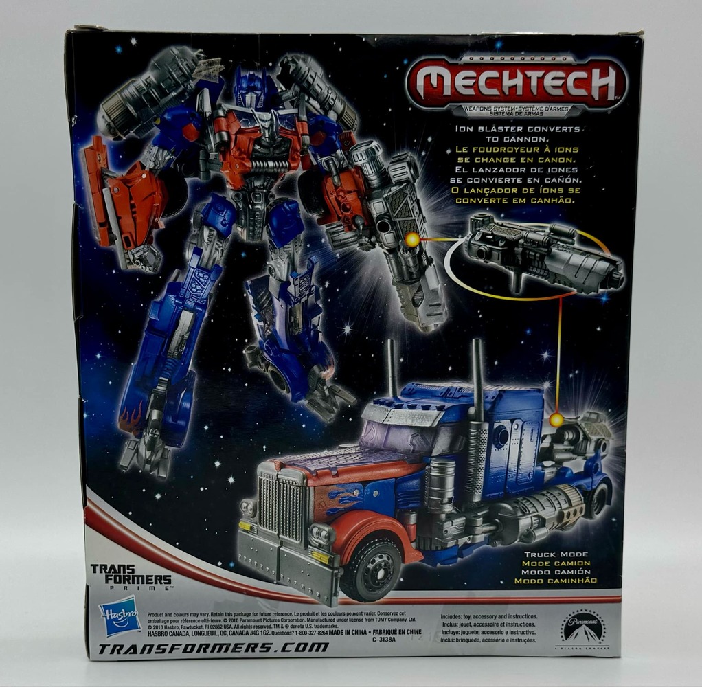 Hasbro Mechtech Transformer Dark Of The Moon Optimus Prime Voyager ...