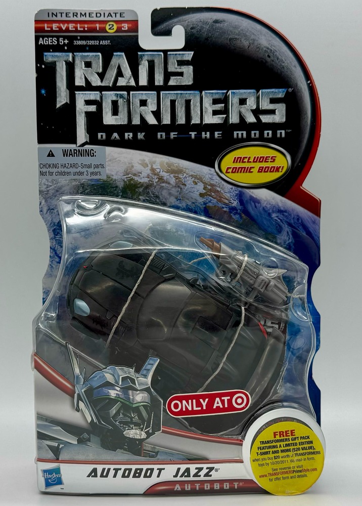 Hasbro Transformers Dark Of The Moon Autobot Jazz NIB Target Exclusive ...