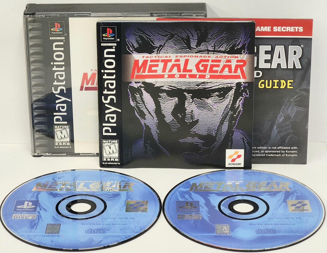 Metal Gear Solid for PS1 Playstation 1 Console *COMPLETE* | Avenue Shop ...