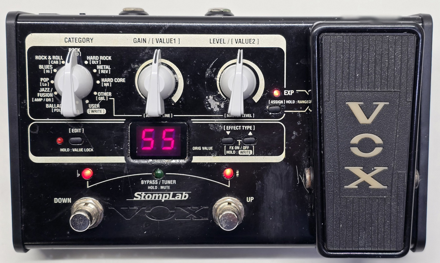 VOX StompLab SL2G Guitar Multi-FX with Expression Pedal TESTED ...