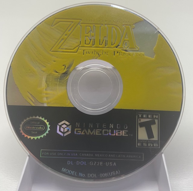 The Legend of Zelda Twilight Princess (Gamecube Nintendo) *DISC ONLY ...