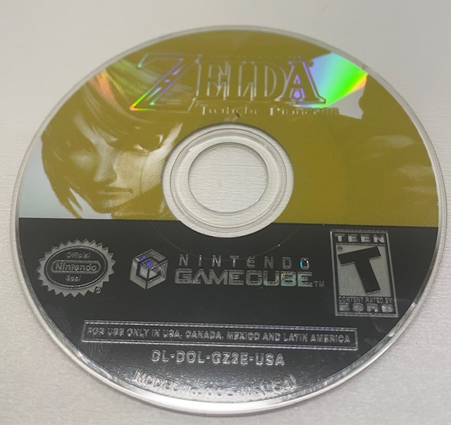 The Legend of Zelda Twilight Princess (Gamecube Nintendo) *DISC ONLY ...