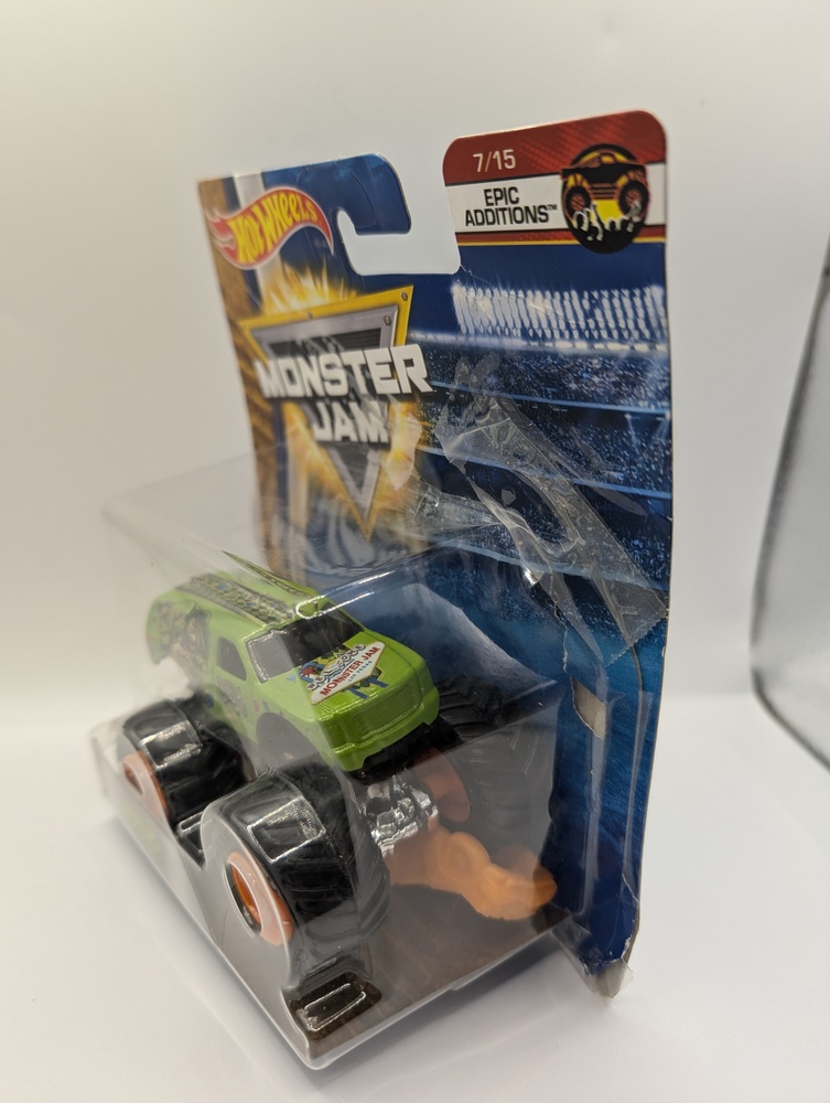 HOT WHEELS MONSTER JAM JESTER DIE CAST TRUCK EPIC ADDITIONS 7/15 ...
