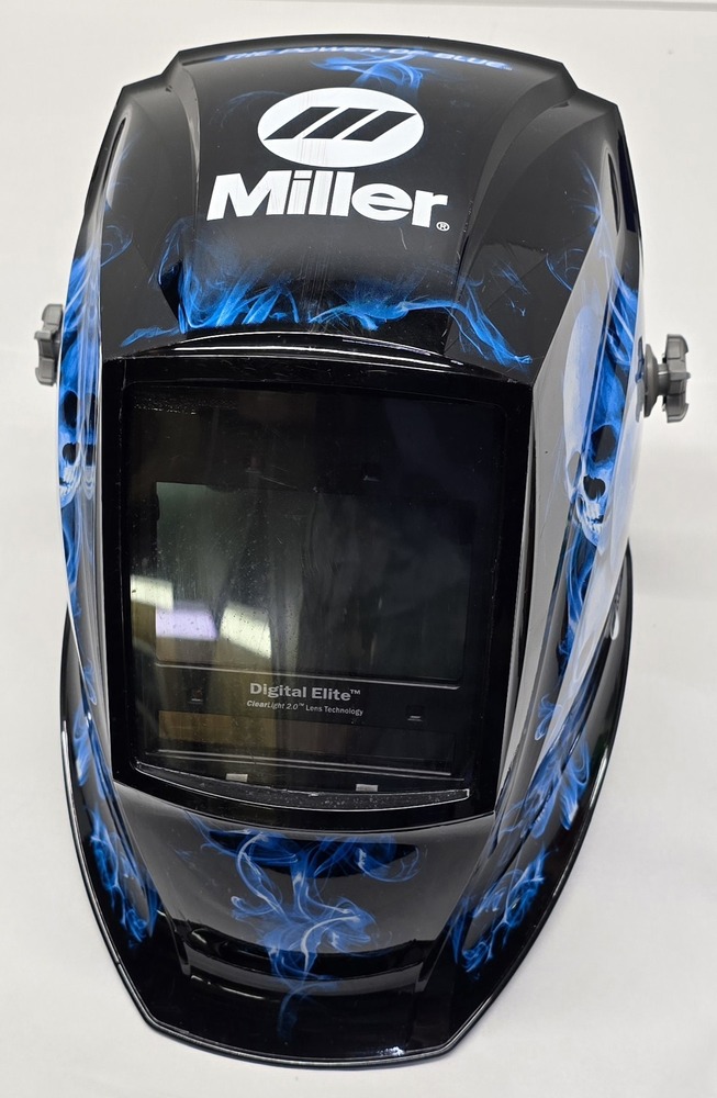MILLER Digital Elite BLUE RAGE II ClearLight 2.0 Welding Helmet ...