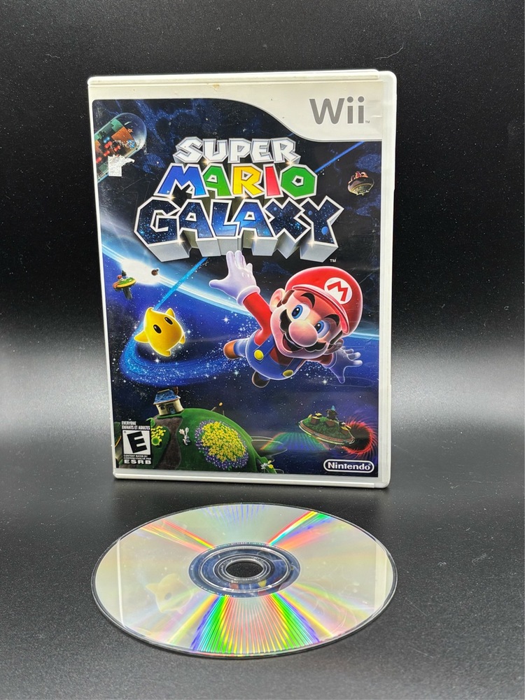 Super Mario Galaxy, Case, Game and Manual (Nintendo Wii, 2007) | Avenue ...