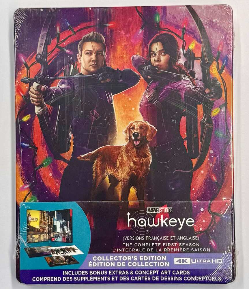 Marvel Studios Hawkeye Season 1 Complete NEW & SEALED 4k UHD + Blu-ray ...