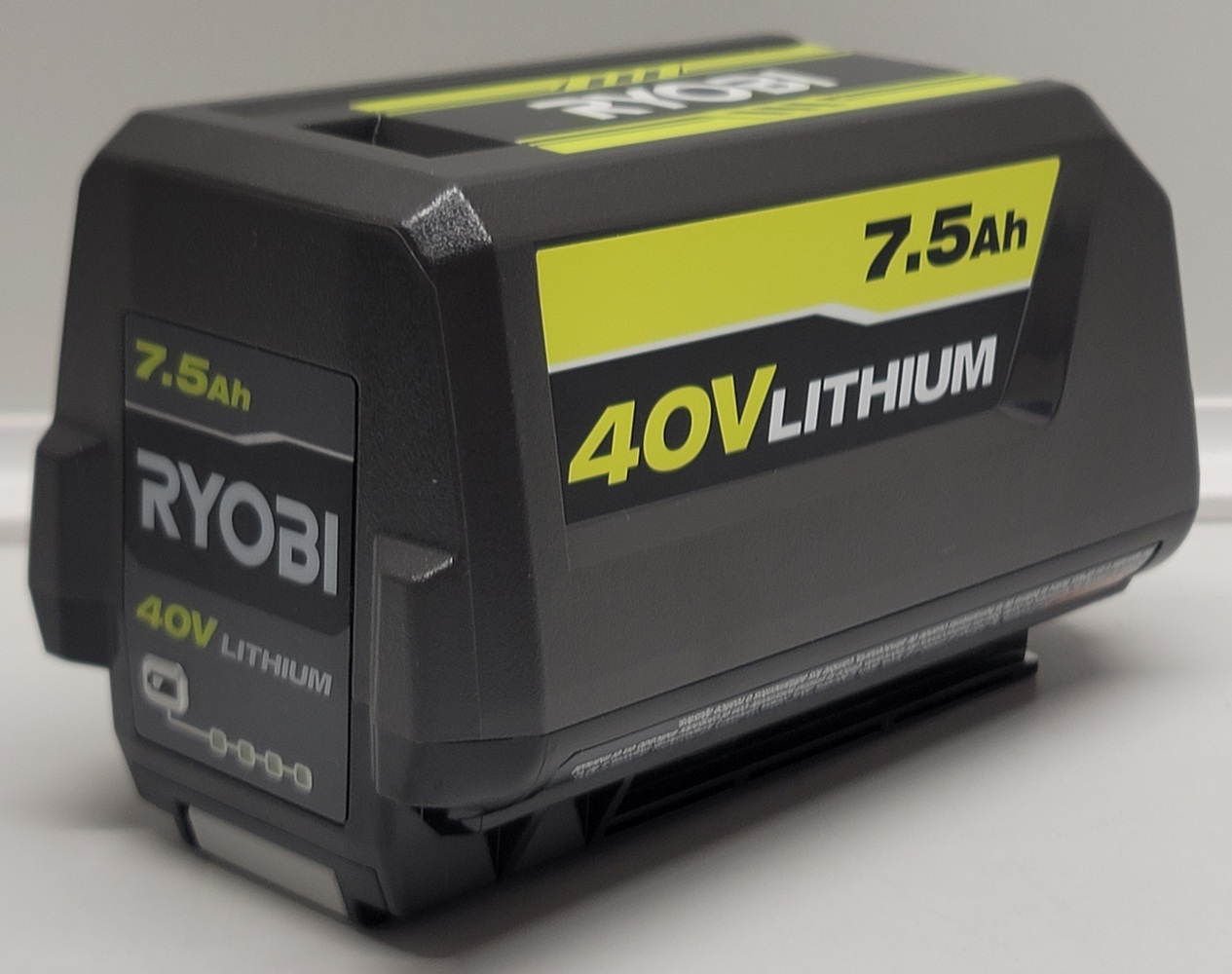 Genuine RYOBI 40V 7.5Ah Lithium-Ion High Capacity Battery (OP40754VNM ...