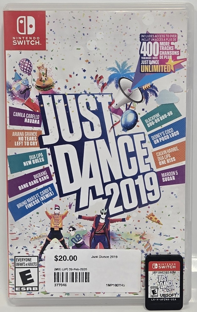 Just Dance 2019 for Nintendo Switch Console | Avenue Shop Swap & Sell