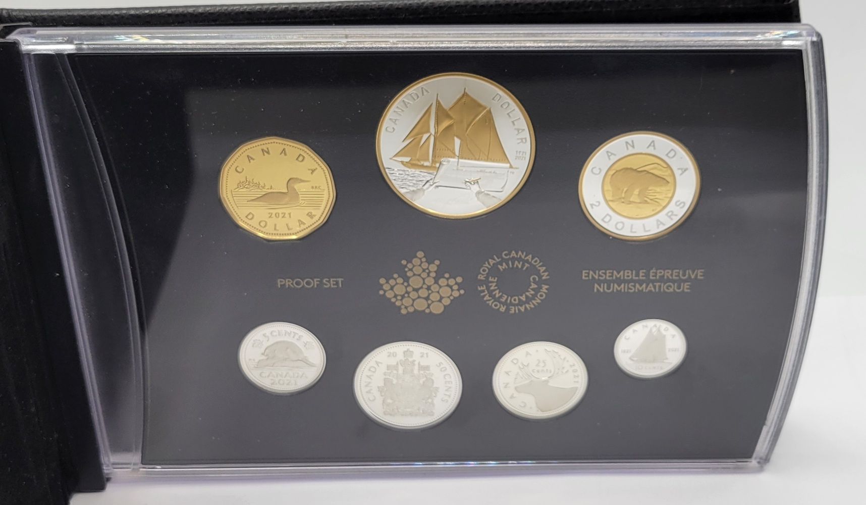 Royal Canadian Mint 2021 100th Anniversary of Bluenose Silver Proof ...