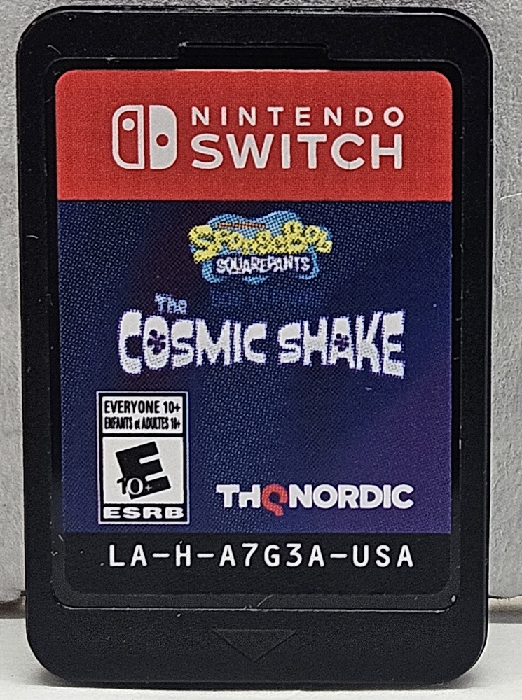Spongebob Squarepants: The Cosmic Shake for Nintendo Switch (CARTRIDGE ...