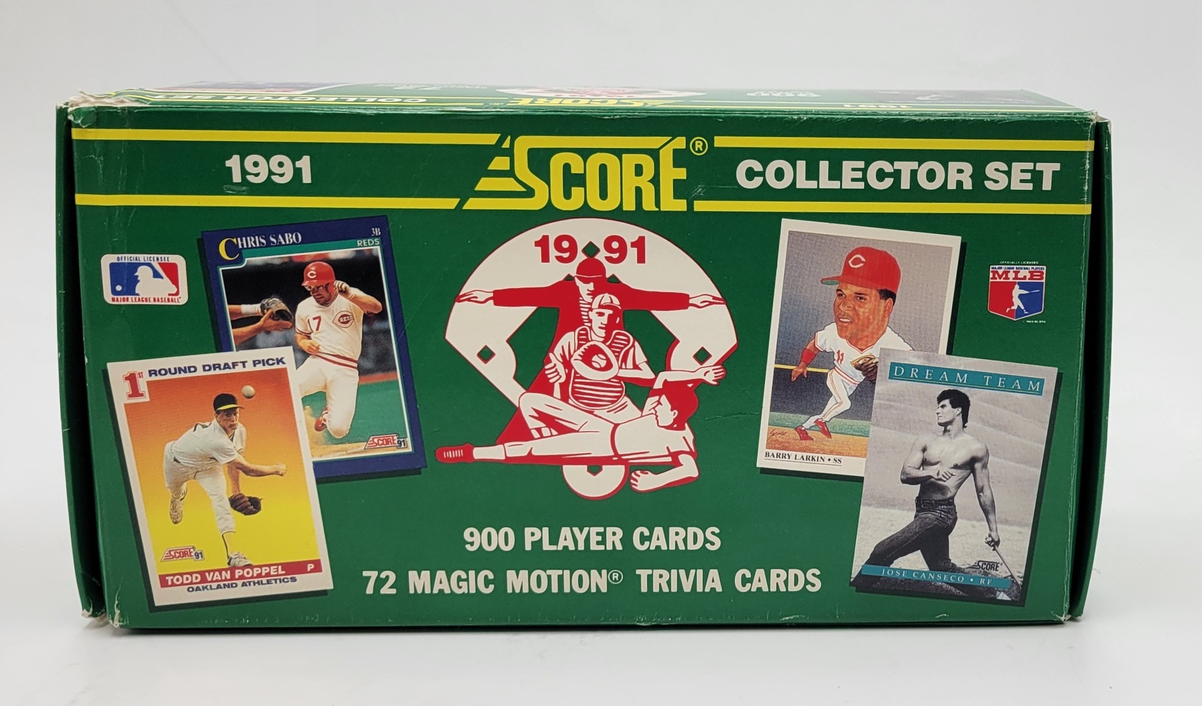 Score 1991 MLB Collector Set Baseball Cards with 72 Magic Motion Trivia ...