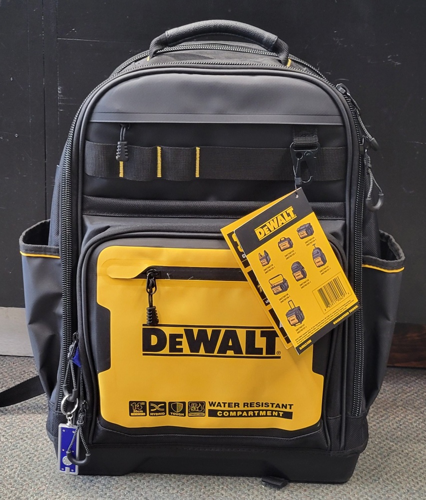 NWT Dewalt Pro Backpack Tool Bag with Laptop Compartment | Avenue Shop ...