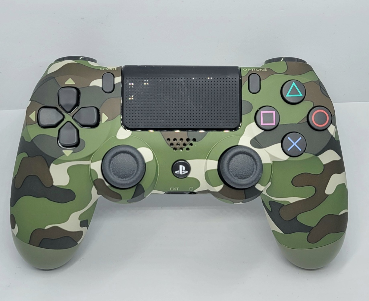 Sony Playstation 4 Wireless Controller - Green Camouflage | Avenue Shop ...