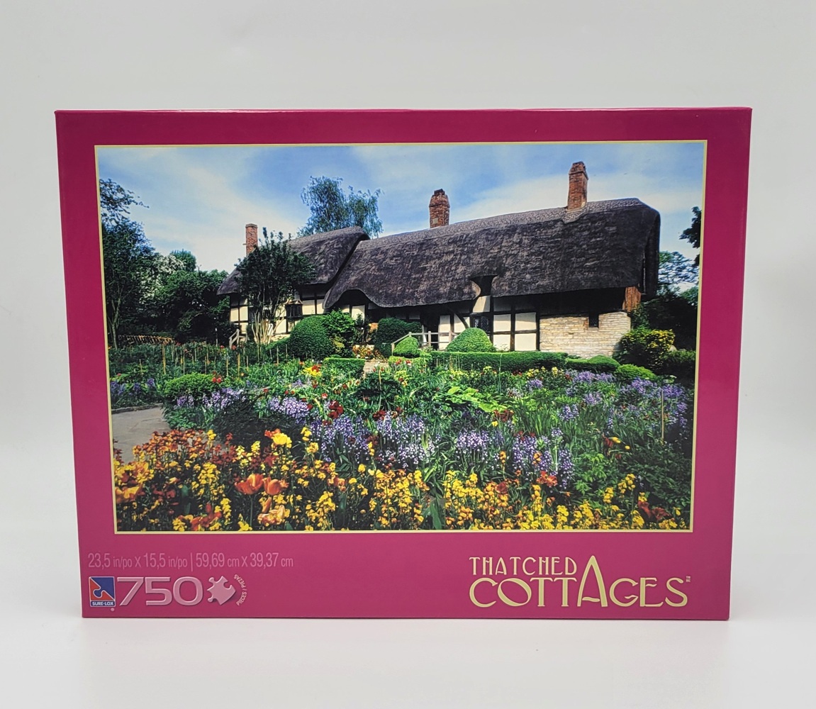 Sure-Lox 750PC Thatched Cottages Anne Hathaways Cottage *NEW* | Avenue ...