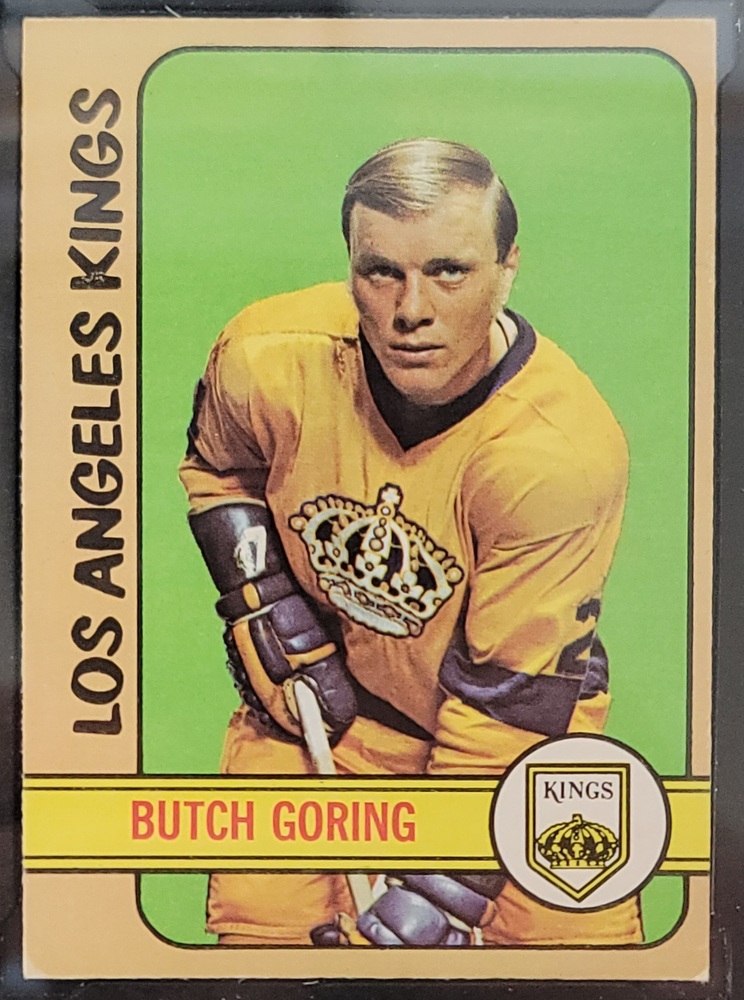 1972-73 O-Pee-Chee BUTCH GORING #56 LA Kings KSA Graded 6 ENM Collector ...
