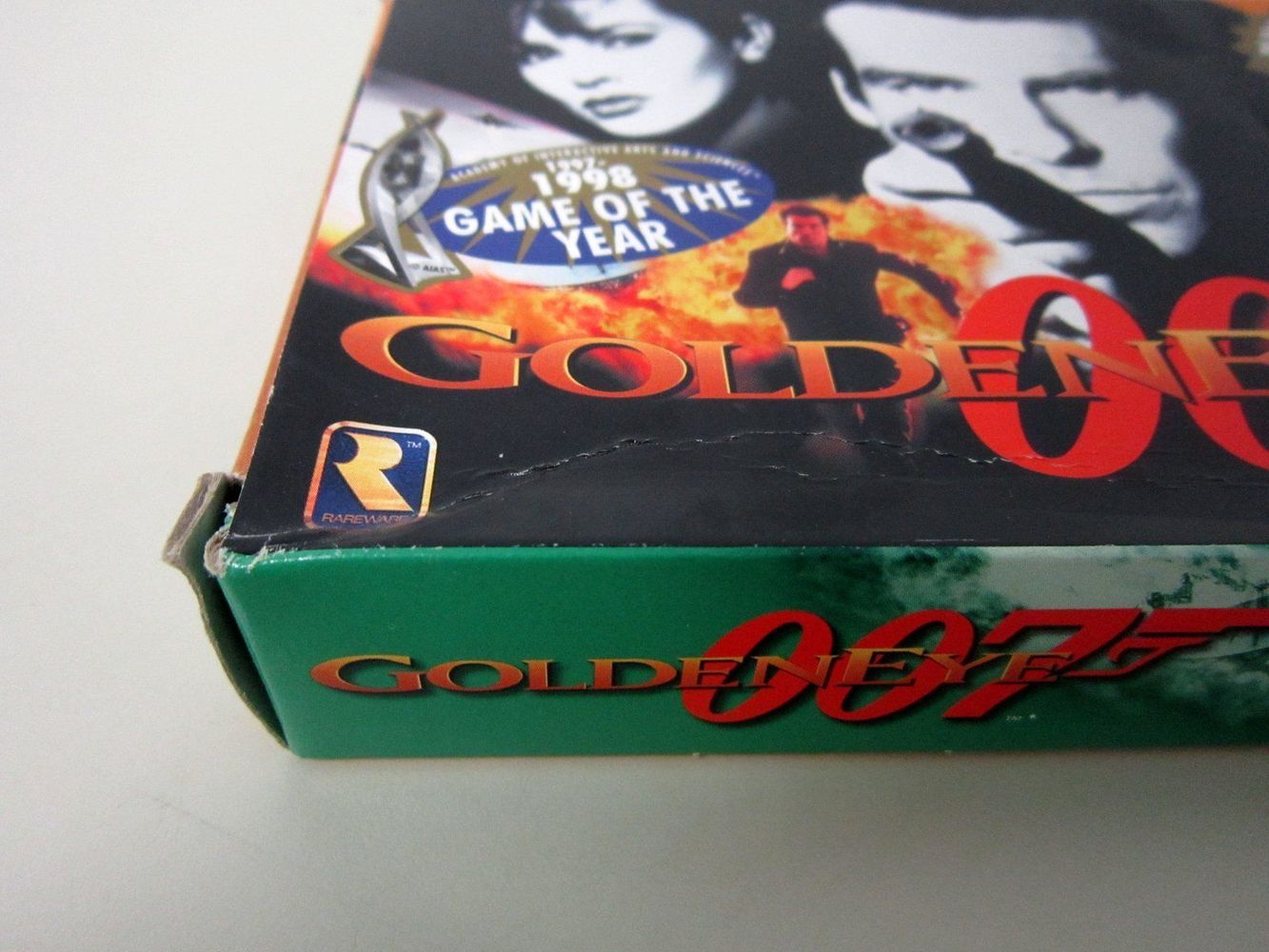 GoldenEye 007 (Nintendo 64, 1997) Complete in Box 1997-1998 Game of the ...