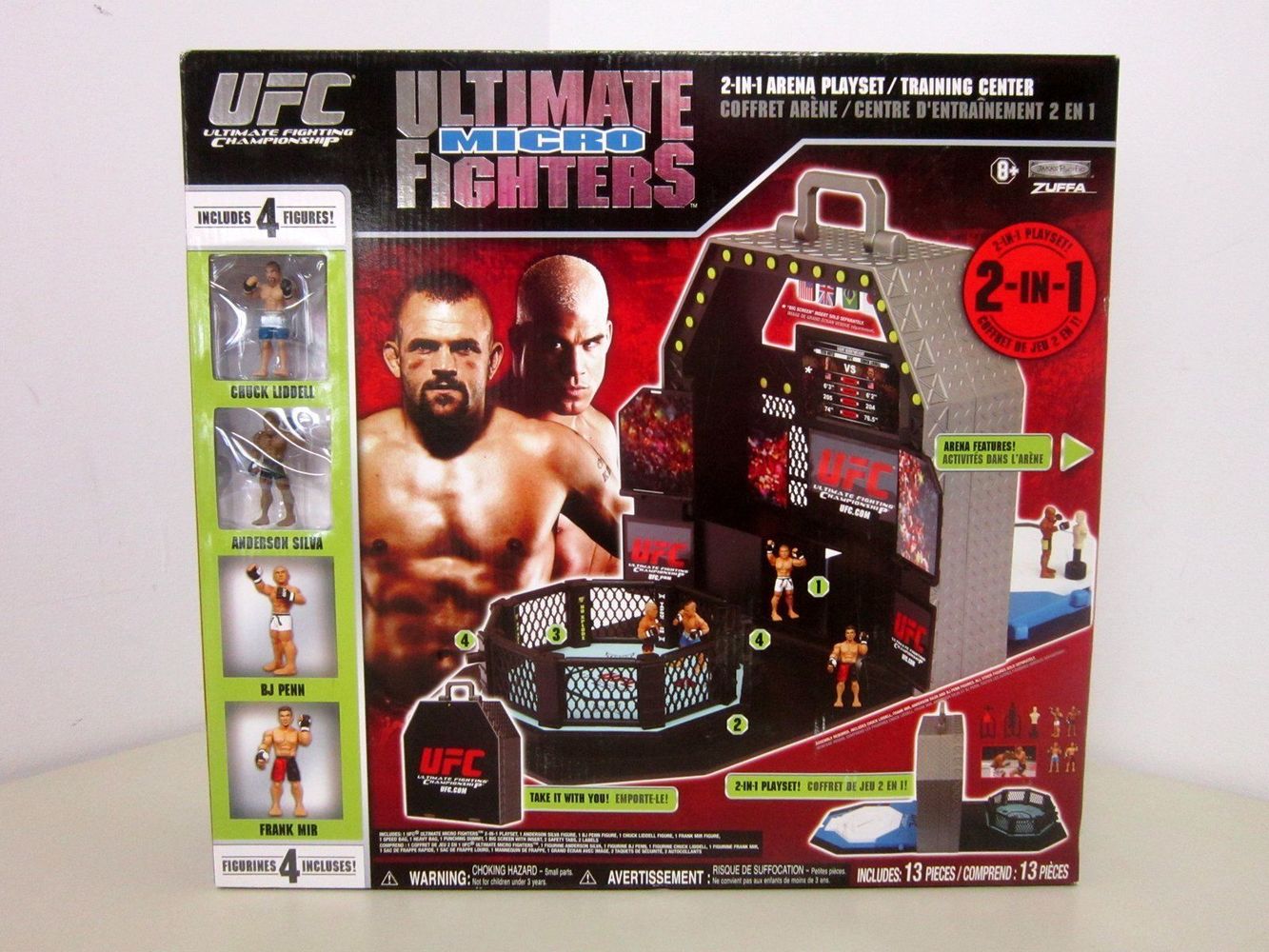*NEW* UFC Ultimate Micro Fighters 2 In 1 Training Center / Arena ...
