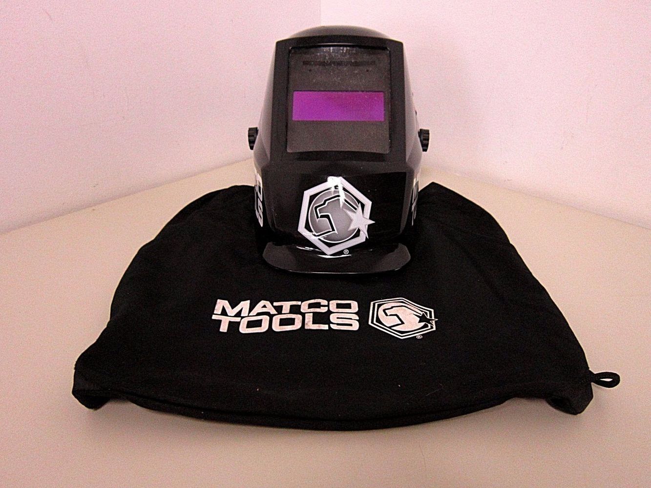 MATCO TOOLS Black Helmet Mask PWH3050LENS Rechargeable Cell with ...